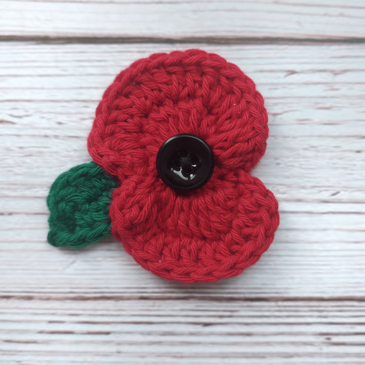 Poppy Applique Crochet Pattern – Amy McIntosh